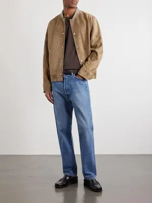 Fedeli One-ply Cashmere Crewneck Sweater - Brown