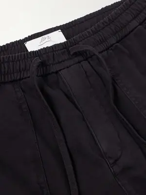 Mr P. Straight-leg Cotton Drawstring Shorts