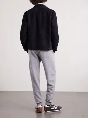 TOM FORD Tapered Cashmere And Cotton-blend Sweatpants