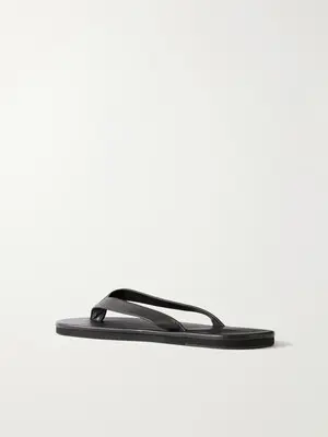 Auralee Leather Flip Flops