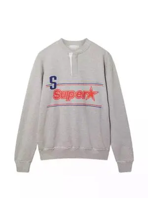 Stella McCartney Drop Shoulder Sweatshirt - Grey