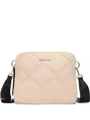 Mz Wallace Madison Quilted Crossbody Bag - Neutrals