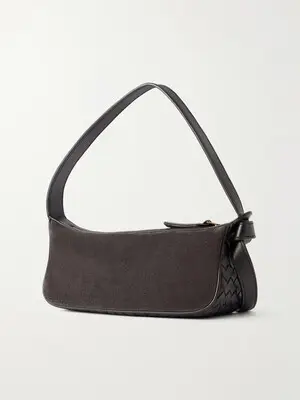 Bottega Veneta Nodo Intrecciato Shoulder Bag - Brown
