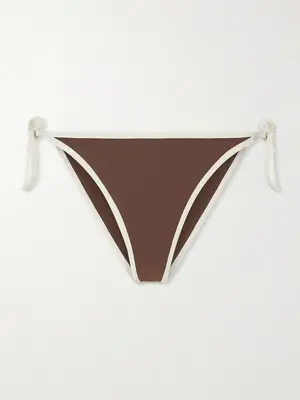 Brunello Cucinelli Knotted Bikini Briefs - Brown