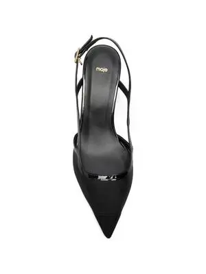 Maje Panelled Pointed-toe Pumps