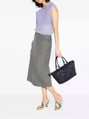 Mz Wallace Madison Quilted Small Tote Bag