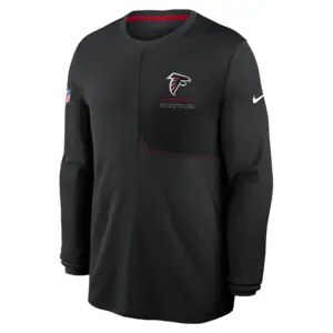 Nike Atlanta Falcons Sideline Coach Long-sleeve Top - Black