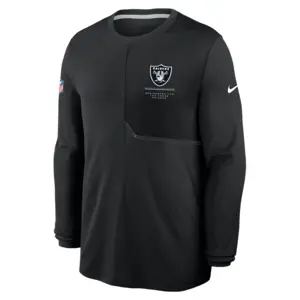 Nike Las Vegas Raiders Dri-fit Nfl Long-sleeve Top - Black