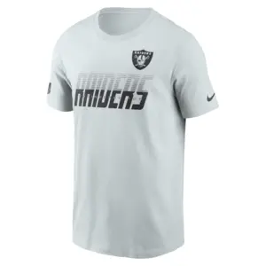 Nike Las Vegas Raiders Sideline Team Issue Dri-fit Nfl T-shirt - Grey
