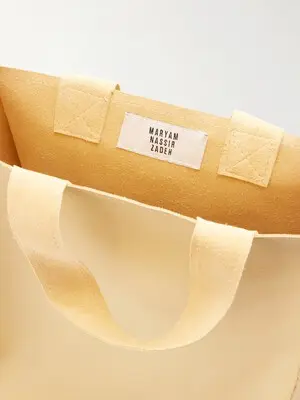 MARYAM NASSIR ZADEH Leather Tote - Neutrals