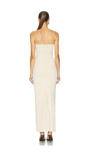 NAKEDVICE The Evelyn Strapless Maxi Dress