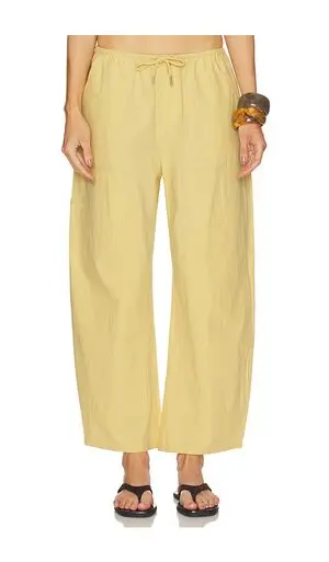 PISTOLA Theo Drawstring Poplin Pant