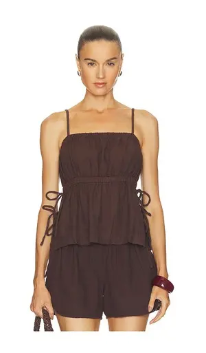 BOBI Side Tie Cami Top