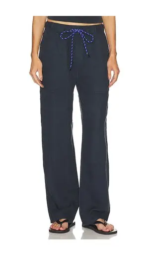 Rag & Bone Linen Drawcord Utility Pants