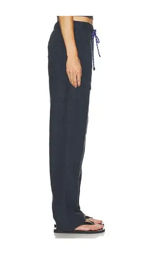 Rag & Bone Linen Drawcord Utility Pants