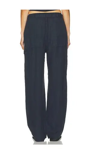 Rag & Bone Linen Drawcord Utility Pants