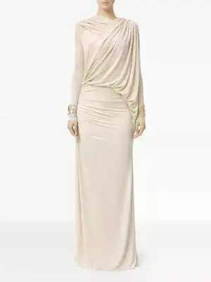 Elisabetta Franchi Hooded Maxi Dress