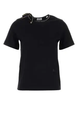 Burberry Cotton T-shirt - Black