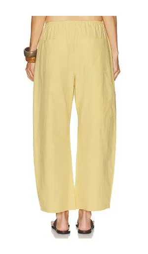PISTOLA Theo Drawstring Poplin Pant