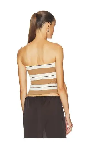 PISTOLA Beverly Tube Top - Brown