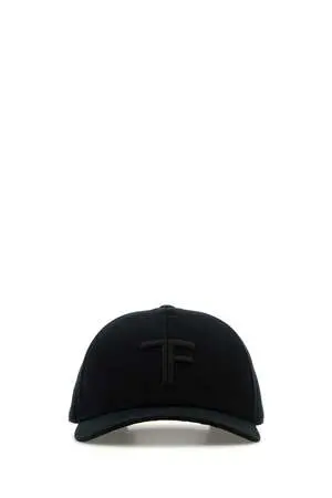 TOM FORD Cotton Baseball Cap With Embossed Logo