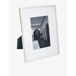 THE WHITE COMPANY Polished Metal Photo Frame 19cm X 24cm - Silver