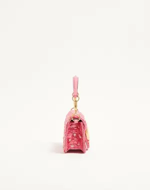 Valentino Garavani Locò Small Sequined Shoulder Bag