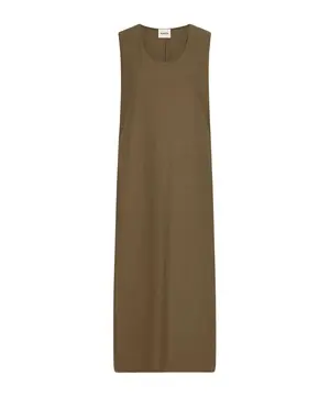 Khaite Organic Cotton Midi Dress