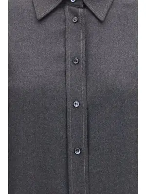 Brunello Cucinelli Long Sleeve Button-up Shirt - Black