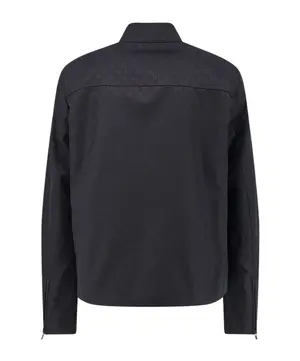 Gucci Monogram Zip-up Blouson Jacket