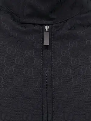 Gucci Monogram Zip-up Blouson Jacket