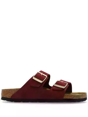 BIRKENSTOCK Zinfandel Leather Sandals - Red