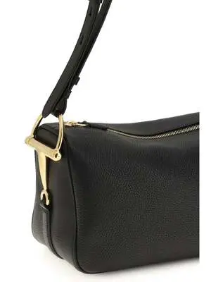 Gucci Half Horsebit Shoulder Bag - Black