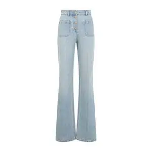 Valentino Garavani Cotton Jeans - Blue