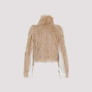 Dries Van Noten Vangel" Fur Effect Jacket