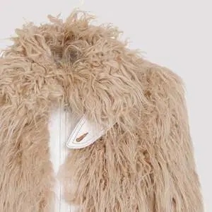 Dries Van Noten Vangel" Fur Effect Jacket