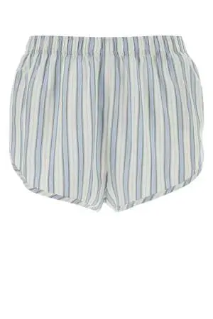 Gucci GUCCI Embroidered Silk Shorts Multicolor
