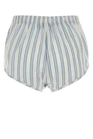 Gucci Embroidered Silk Shorts - Multicolor