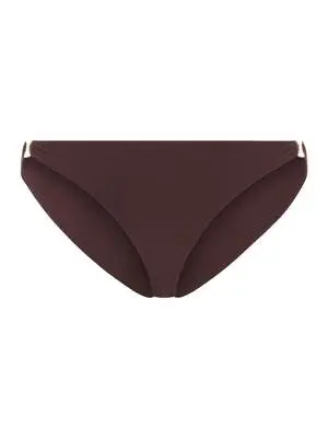 Celine Triomphe Swimsuit Bottom In Matte Jersey