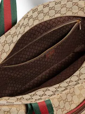 Gucci Small Gg Print Shopping Bag