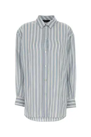 Gucci Embroidered Silk Oversize Shirt