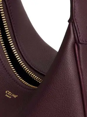 Celine Teen Lulu Bag In Granate Calfskin - Multicolor