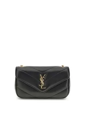 Saint Laurent Lou Lou Mini Shoulder Bag - Black