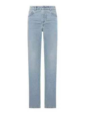 Bottega Veneta Straight Leg Denim Jeans - Multicolor