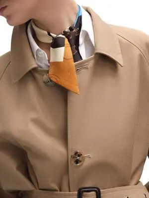 Celine Silk Twill Lavalliere Scarf
