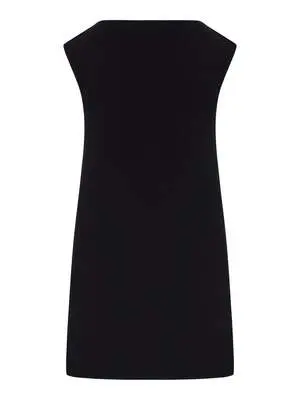 Celine Wool Blend Dress With Triomphe Logo