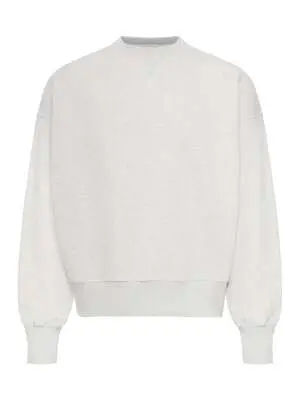 GOLDEN GOOSE Crewneck Sweatshirt With Crystal Embellishment - Multicolor