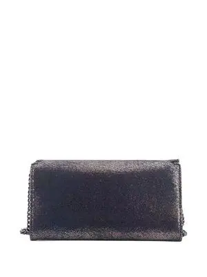 Stella McCartney Falabella Shaggy Deer Wallet On Chain - Blue