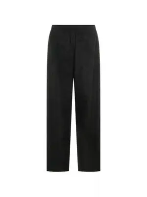 JIL SANDER Wool Trousers With Elasticated Waist