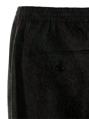 JIL SANDER Wool Trousers With Elasticated Waist